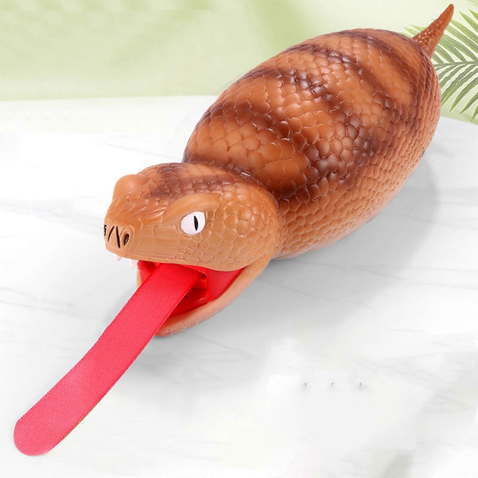toys Tongue Sticking Snake Pinching Music Trickster Scaring Pressing ...