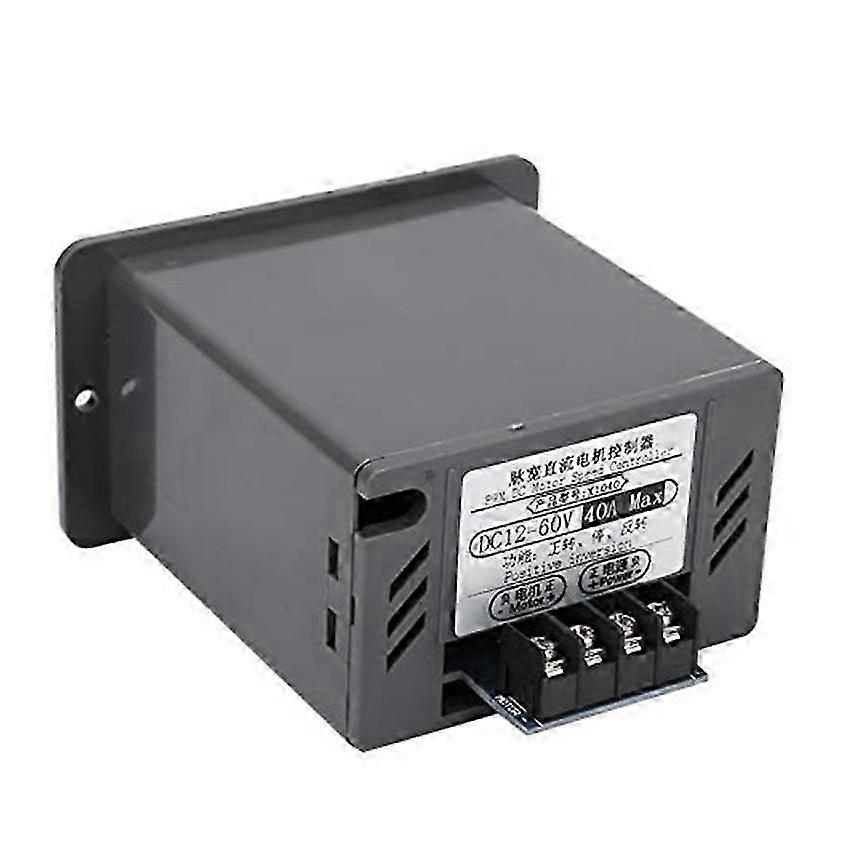 Dc 12-60v 40a Pwm Brush Motor Speed Controller Cw Ccw Reversible Switch X1040 For Forward ...