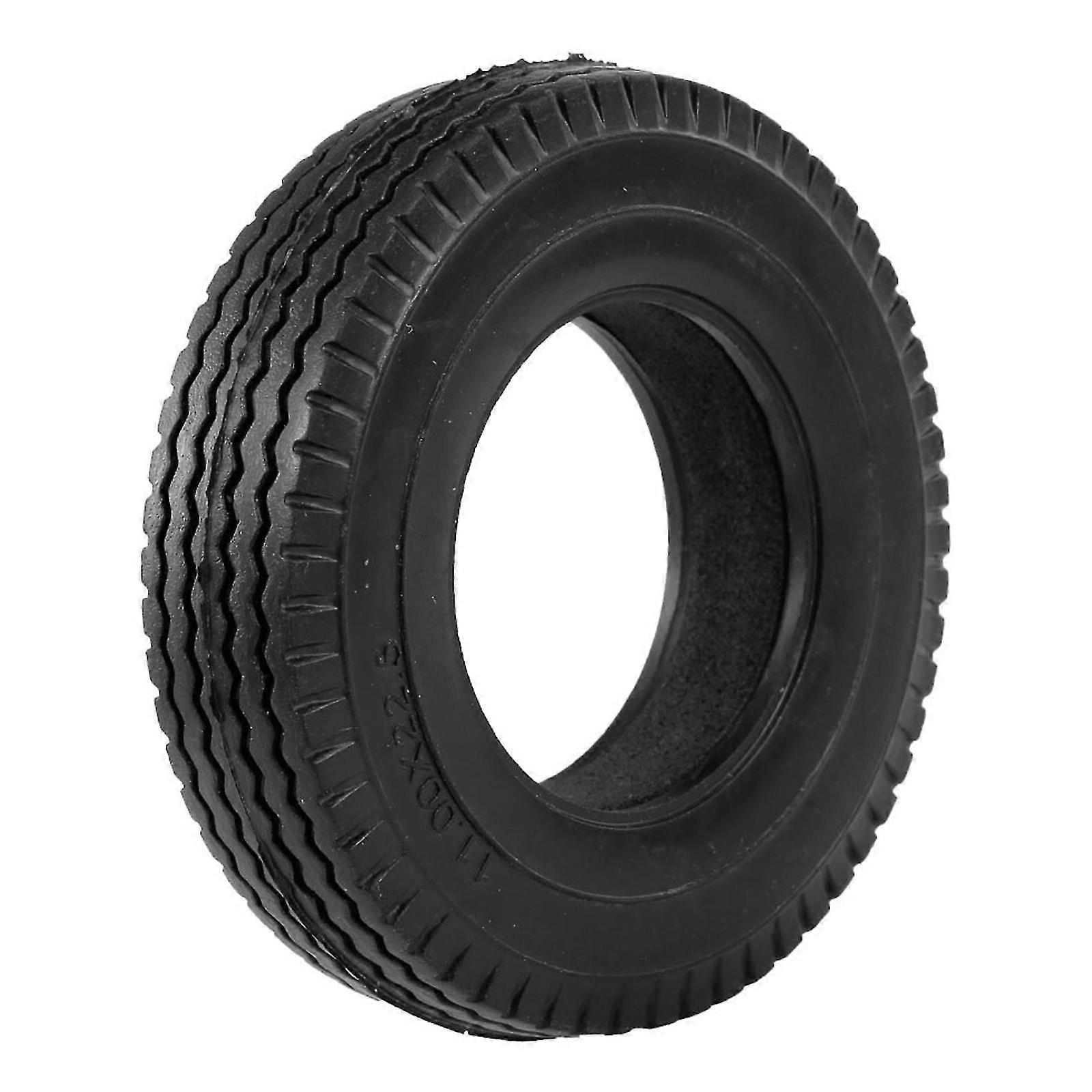 2pack Rubber Tyres Wheel Tires For Shell For 1:14 Tamiya Tractor Trucks ...