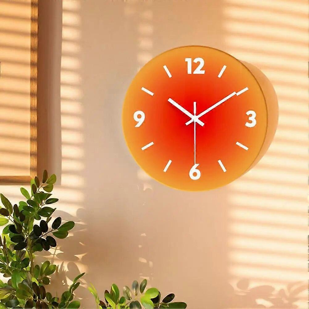 Minimalist Wall Clock Battery Operated Wall Clock Modern Simple 12 ...