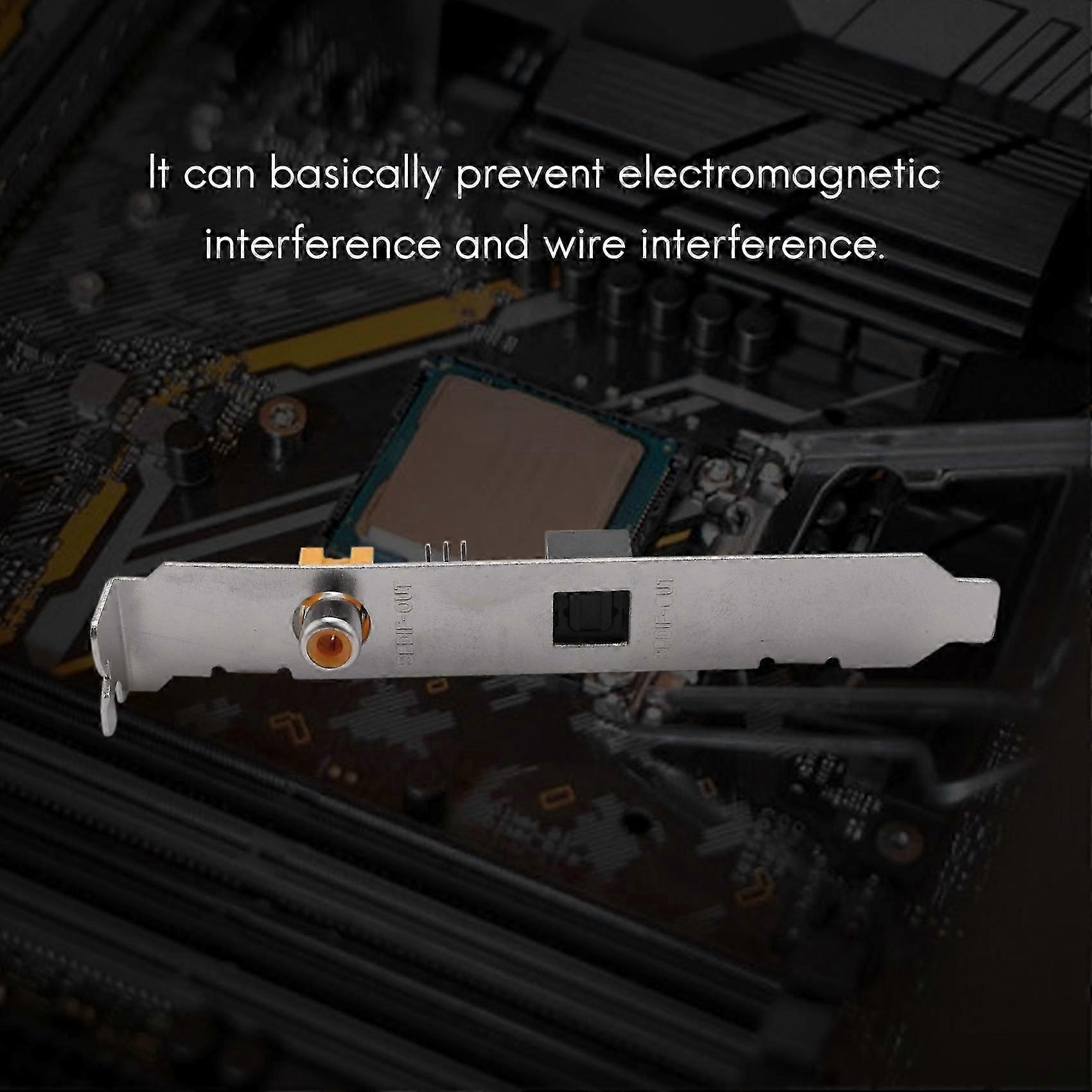 Spdif Optical And Out Plate Cable Bracket Digital Audio Output For ...