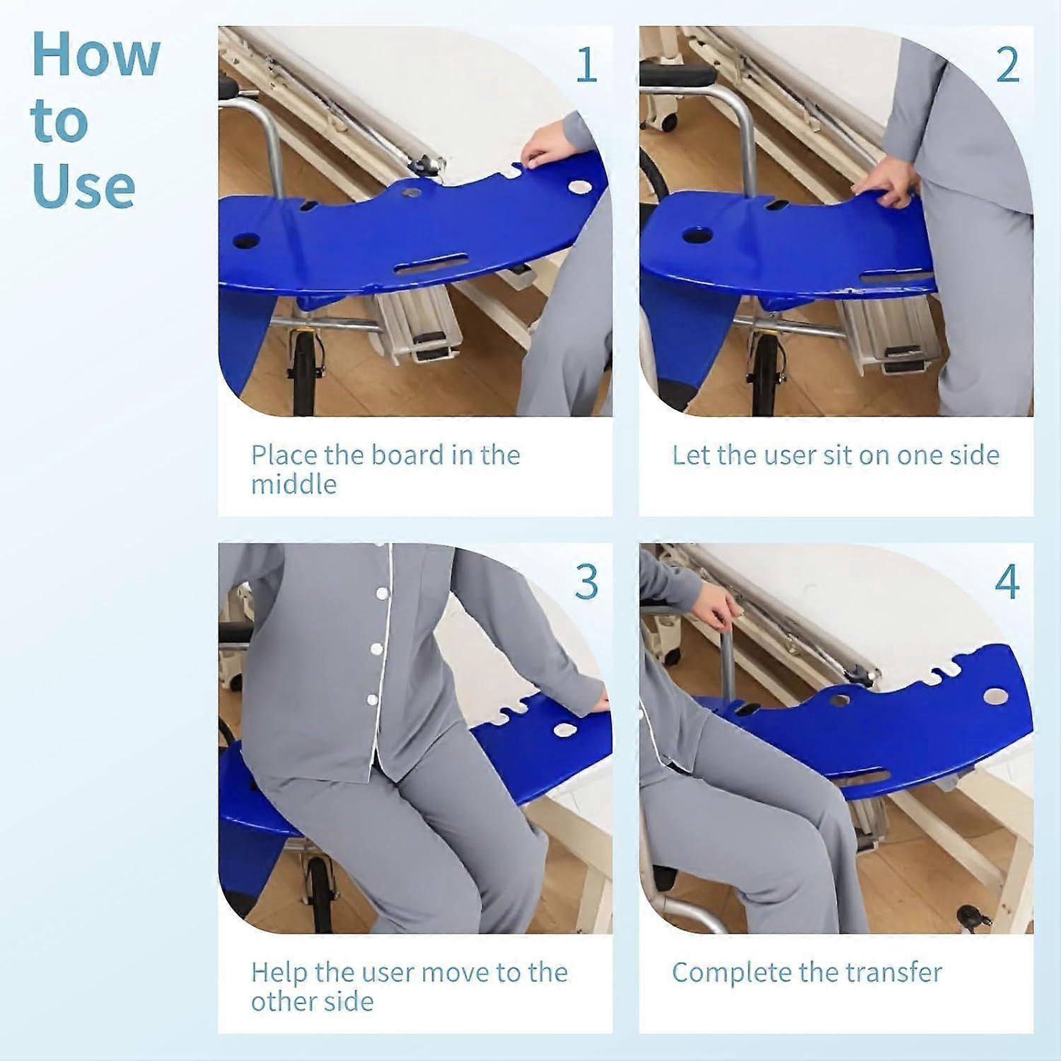 Slide Transfer Board, Patient Slide Assist Device, Transfer Skateboard ...