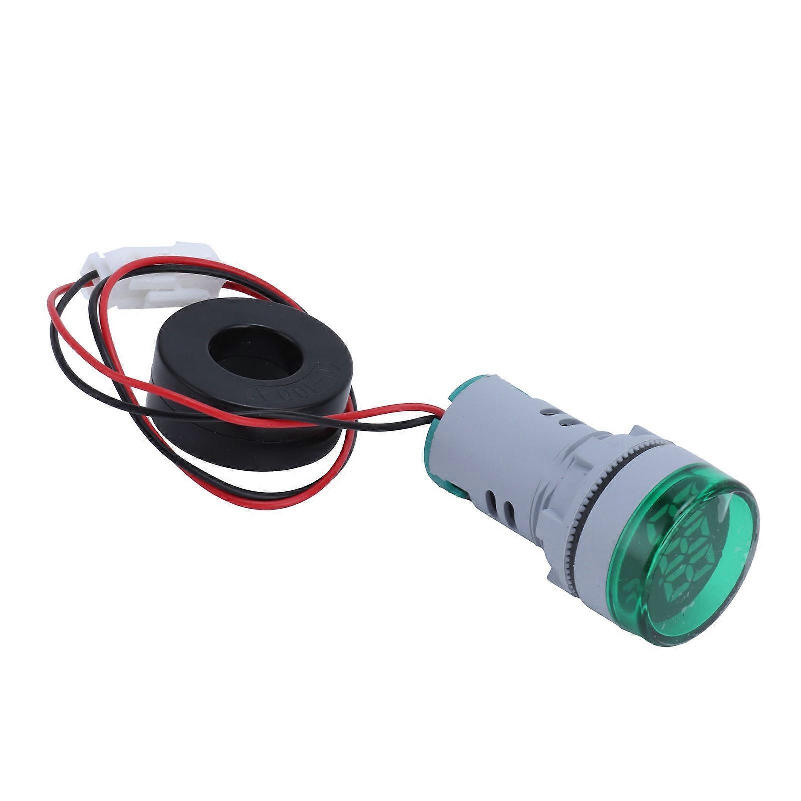 AC 220V Digital Current Meter Universal Ammeter with Signal Indicator ...