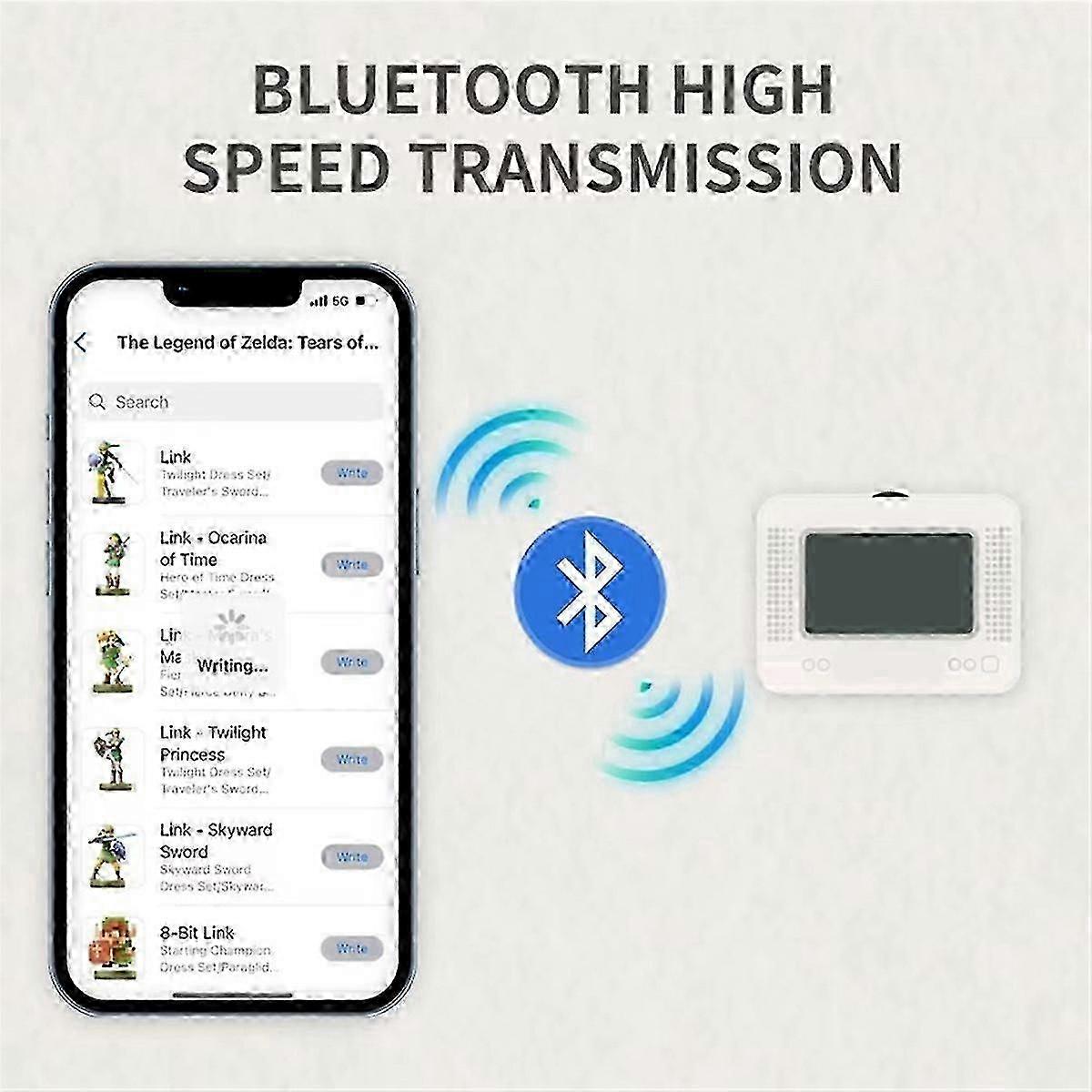 For Amiibo Smart Simulator NFC Pixl Infinite Card Swipe Character Induction Burner Toy for ...