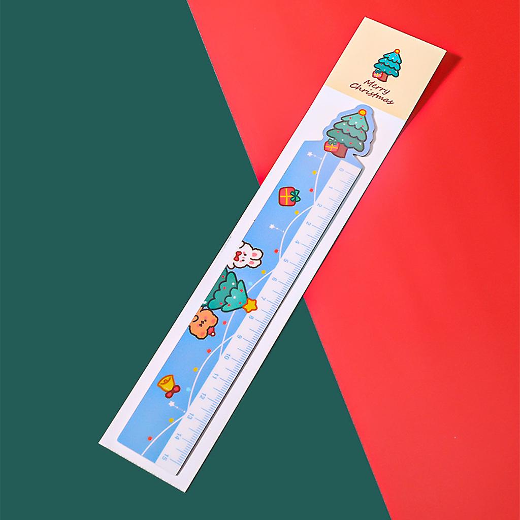 Cute Soft Ruler Christmas Cartoon Drawing Measuring Ruler Drawing ...