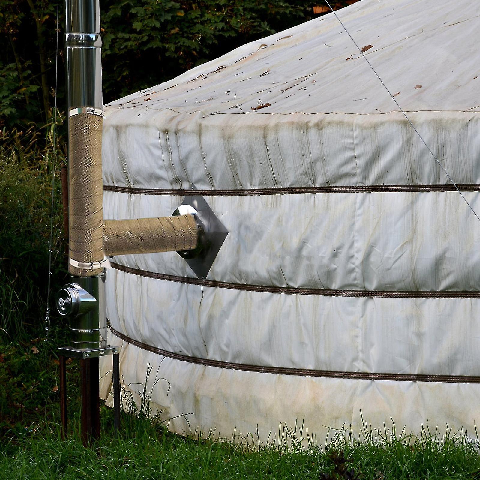 Ny brandsäker rörlindning Anti skållhet skorsten Band Spis Rökskydd med ...