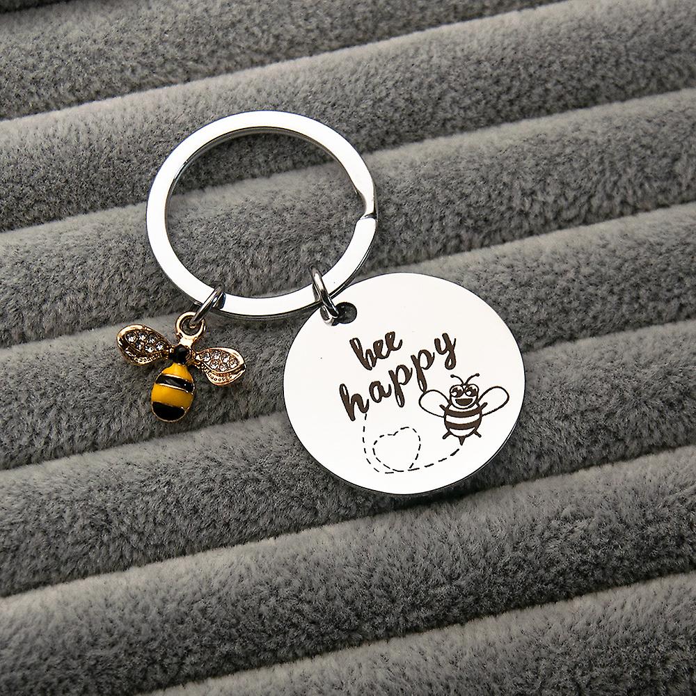 Decorative Key Ring In The Shape Of A Bee Small Wasp Pendant ...