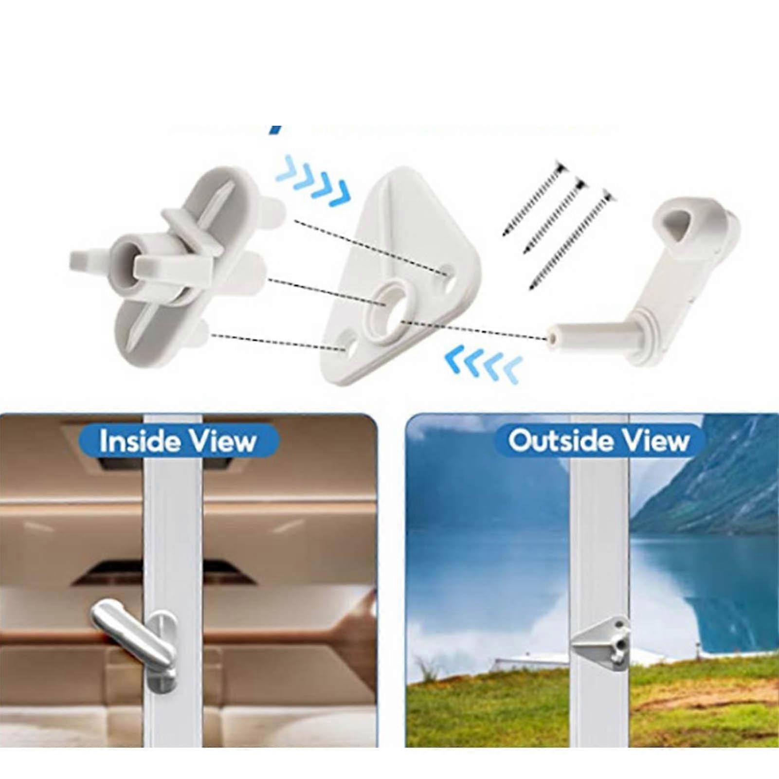 4 Set Pontoon Boat Gate Latch Kit ABS Square Frame Pontoon Boat ...