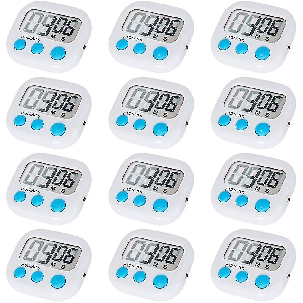 12 Pack Digital Kitchen Timer With On/off Switch, Loud Alarm cy | Fruugo UK