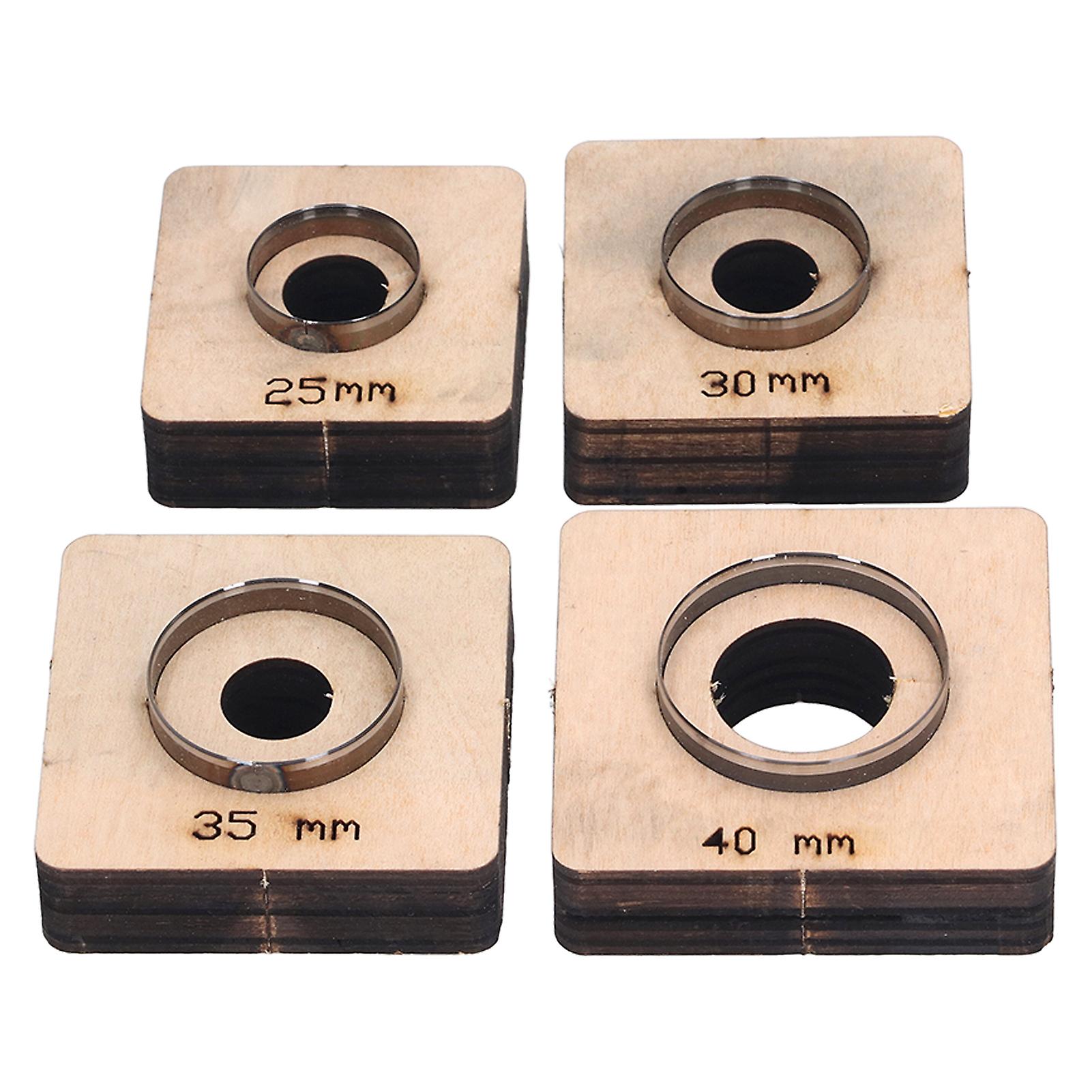 4Pcs Leather Metal Cutting Die Set - DIY Stamping Punching Cut Mold for ...