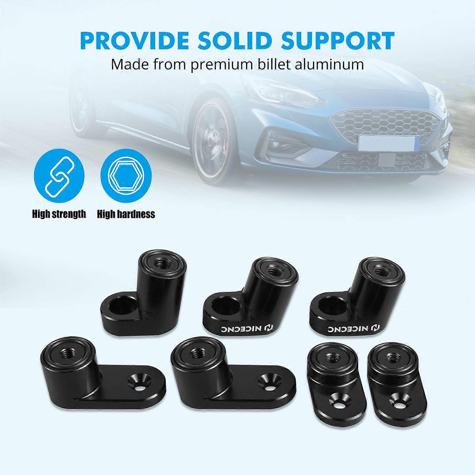 NICECNC Rear Wing Spoiler Hatch Riser Lift Extension Bolt-on For Ford ...