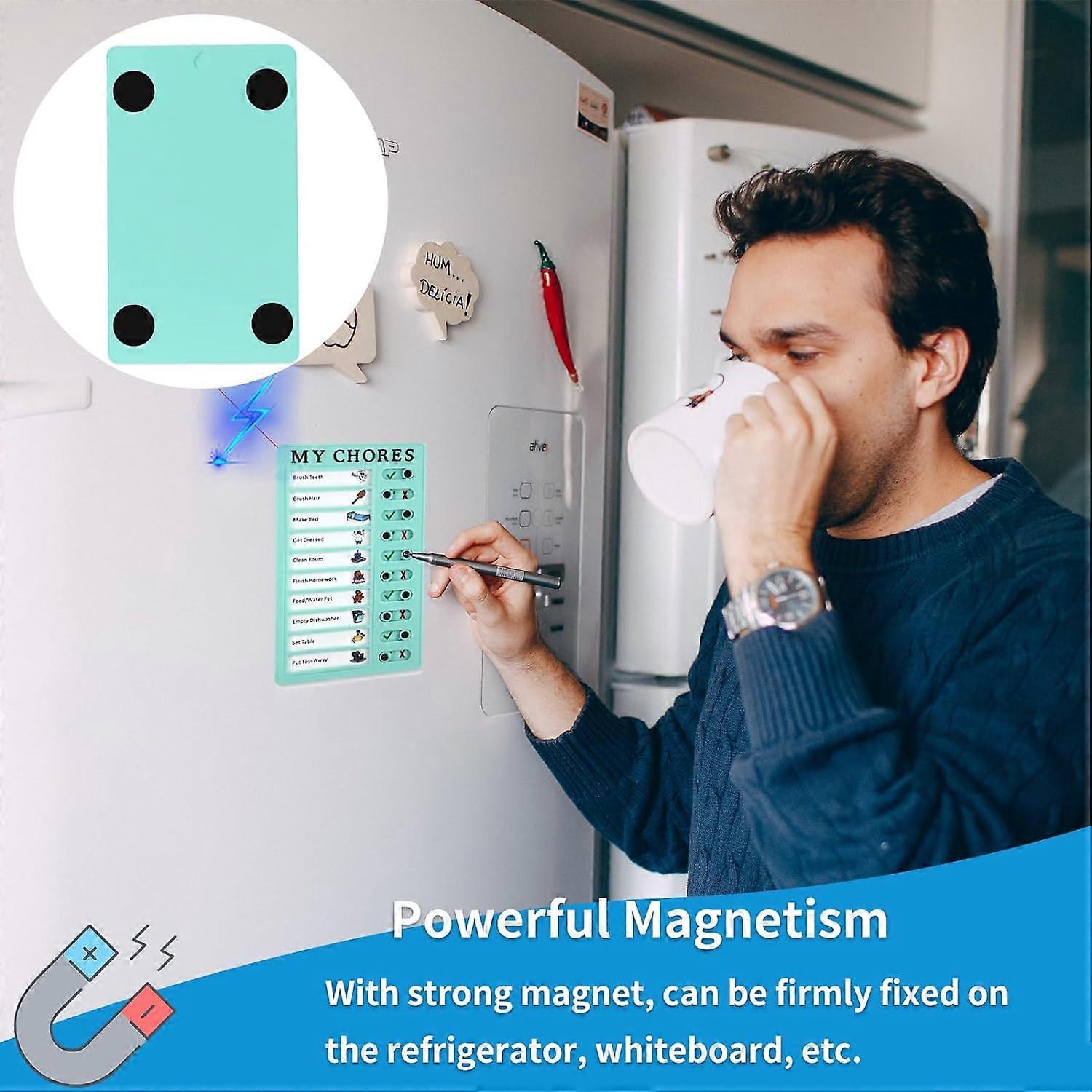 Chore Chart for Kids My Chores Routine Chart,Blank Plastic Checklist ...