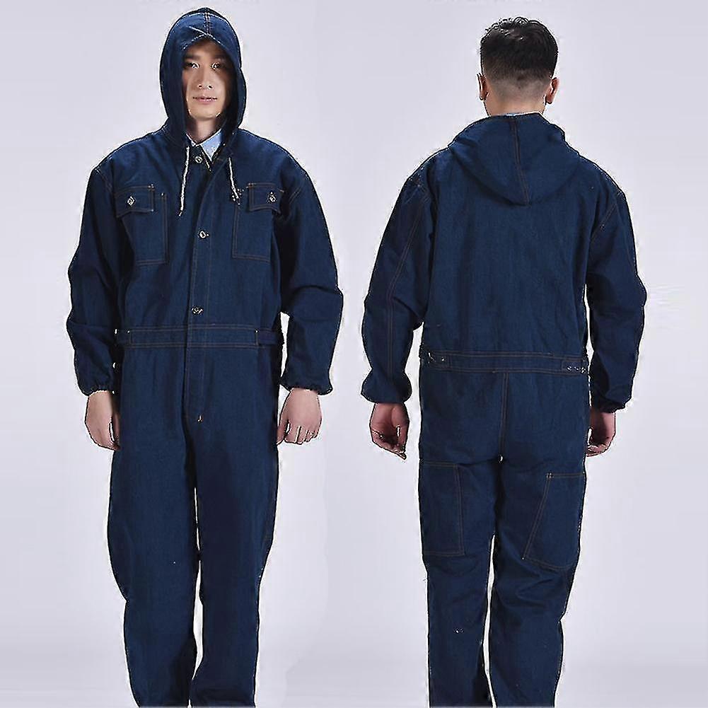 Worker Clothing Workwear Overalls Denim Jumpsuit Men Women Factory ...