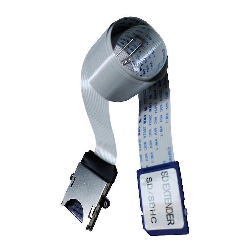 SD to SD Card Extension Cable Card Read Adapter Flexible Extender -SD ...