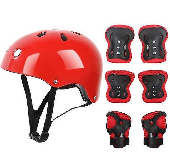 Sports Protective Gear Children's Helmet And Protective Gear 7 Piece ...