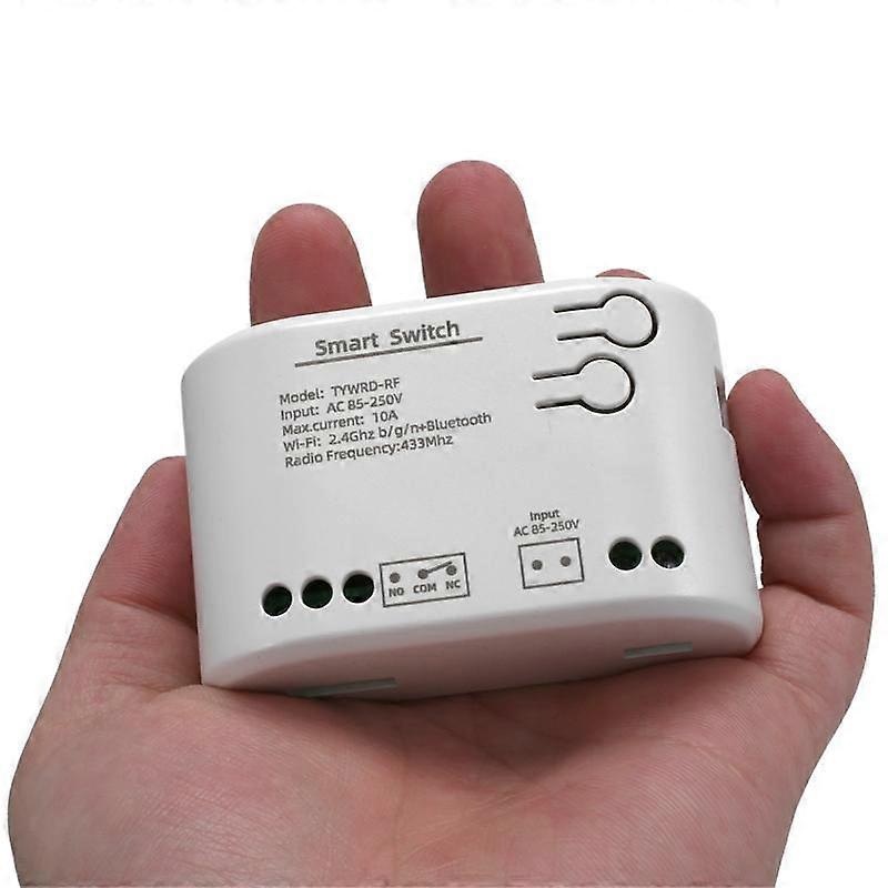 1CH RF Smart Switch AC85-250V WIFI Tuya Remote Control 433 Light Switch ...