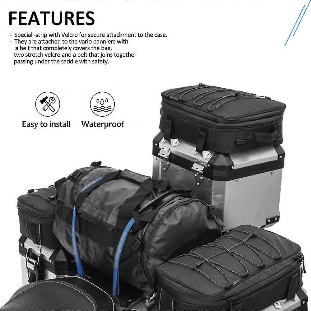 New Waterproof bag Top Box Panniers Bag Case Luggage Bags For BMW ...