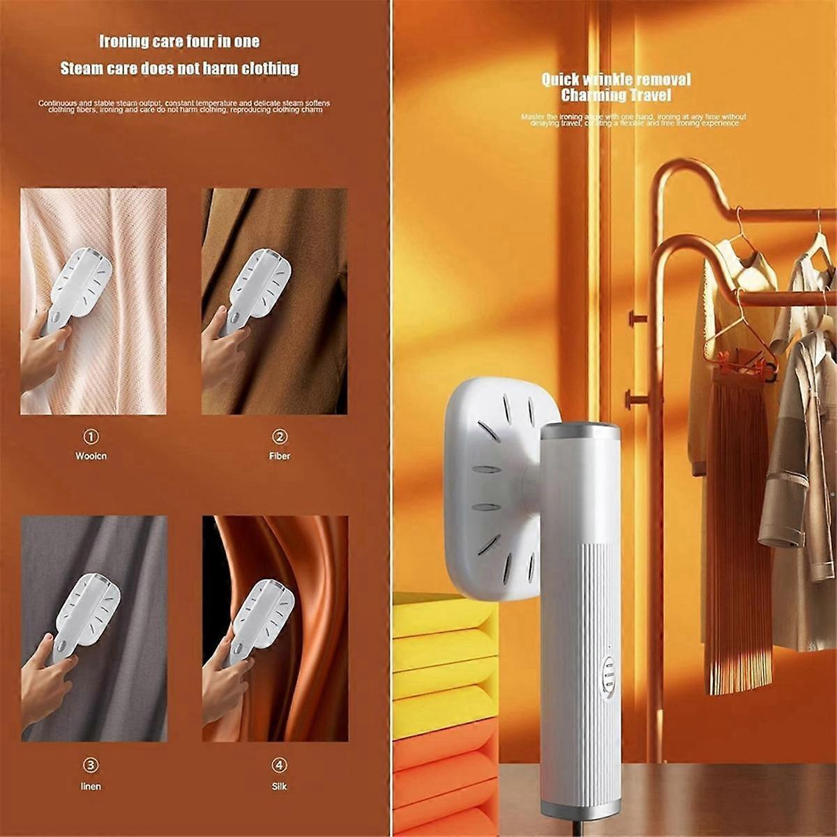 Portable Mini Ironing Machine,Rotatable Handheld Multifunctional Steam ...