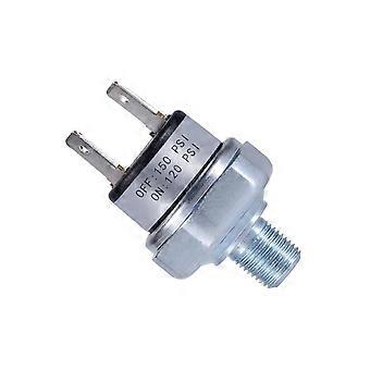 Air Pressure Switch 120-150 PSI Pressure Switch 1/8in-27 NPT DC24V 12V ...