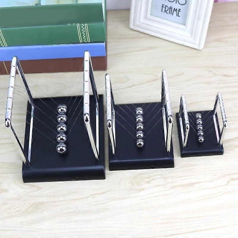 Classic Newtons Cradle Kinetic Balls School Educational Prop Toy ...