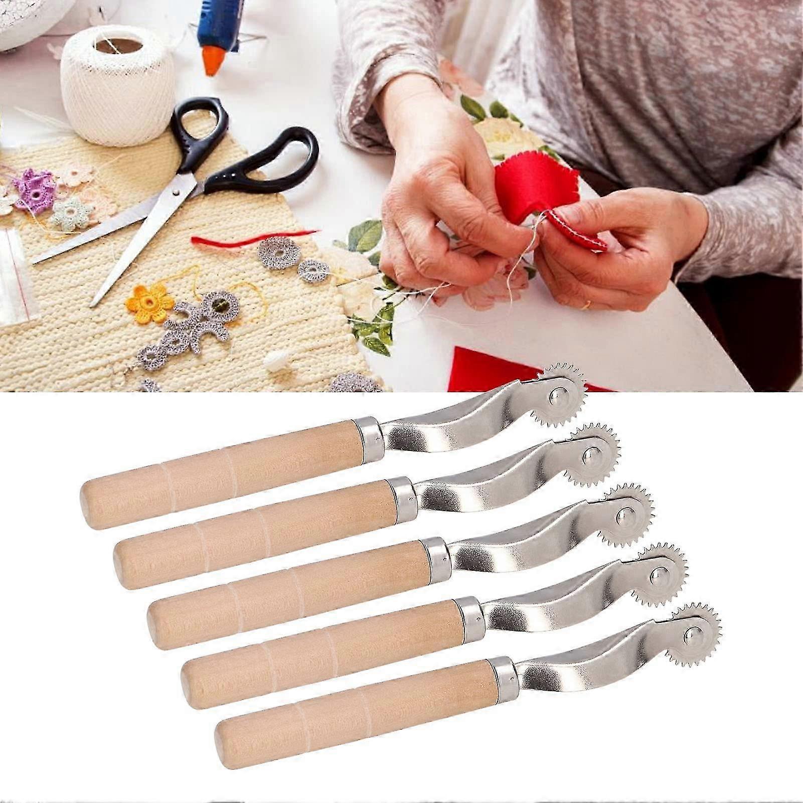 5Pcs Tracing Wheel Paper Perforator Tracing Wheel, Stainless Steel ...