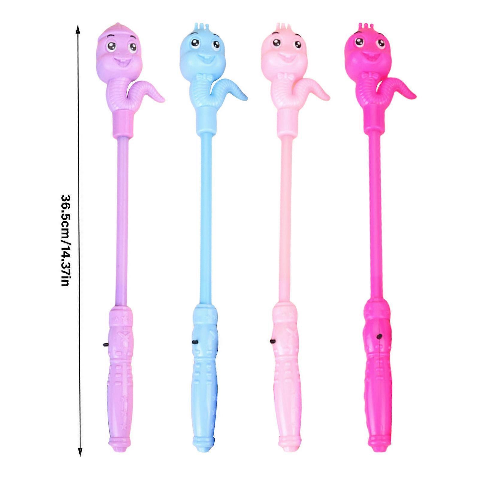 Snake Shaped Glow Sticks Kids Glow Toy Flashing Fairys Stick Night ...