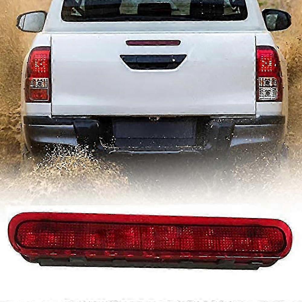 81570-0k010 Rear Tail High Mount Led 3rd Brake Stop Light Lamp Red Lens Fit For Toyota Hilux ...
