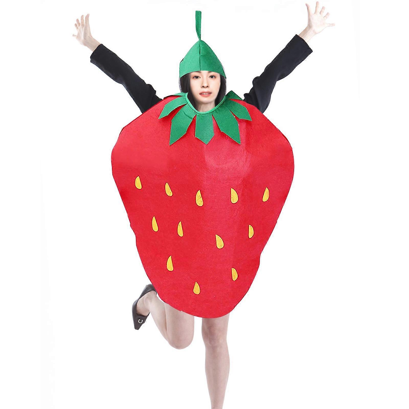 Adult Fruit Costume Fancy Dress Reusable Adorable Food Cosplay Costumes ...