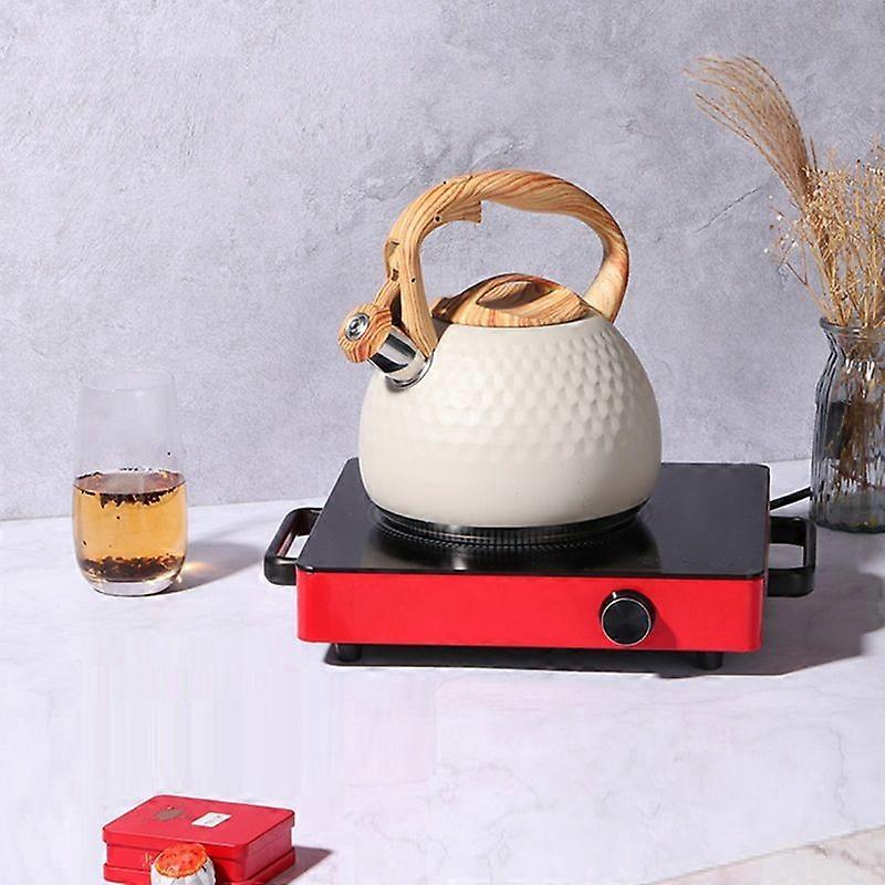 Kettle Whistling Kettle 3L Kettle Lid with Handle Induction Cooker Gas ...