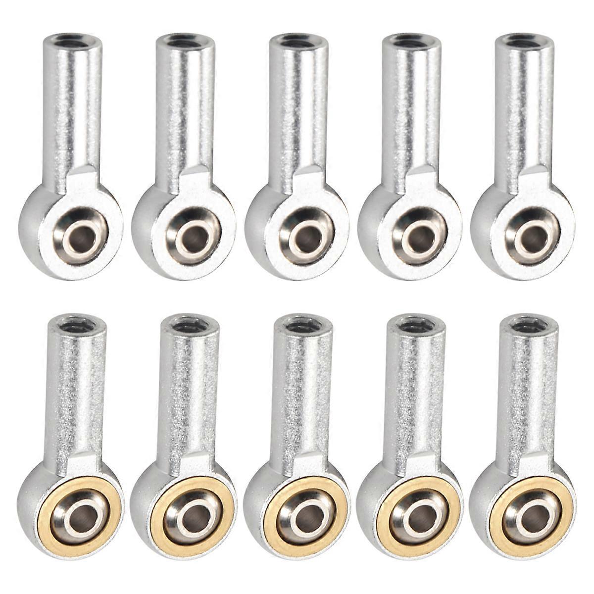 10Pcs M4 Metal Tie Push Link Rod End Joint Ball Head Holderfor 1/10 RC Truck Buggy Crawler Car ...