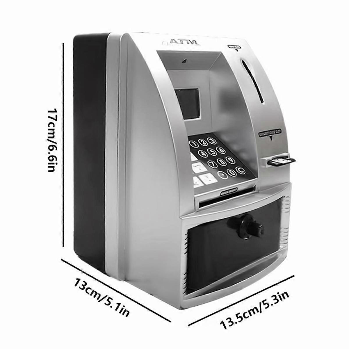 Smart ATM Piggy Bank for Money Mini Banknote Money Boxes | Fruugo UK