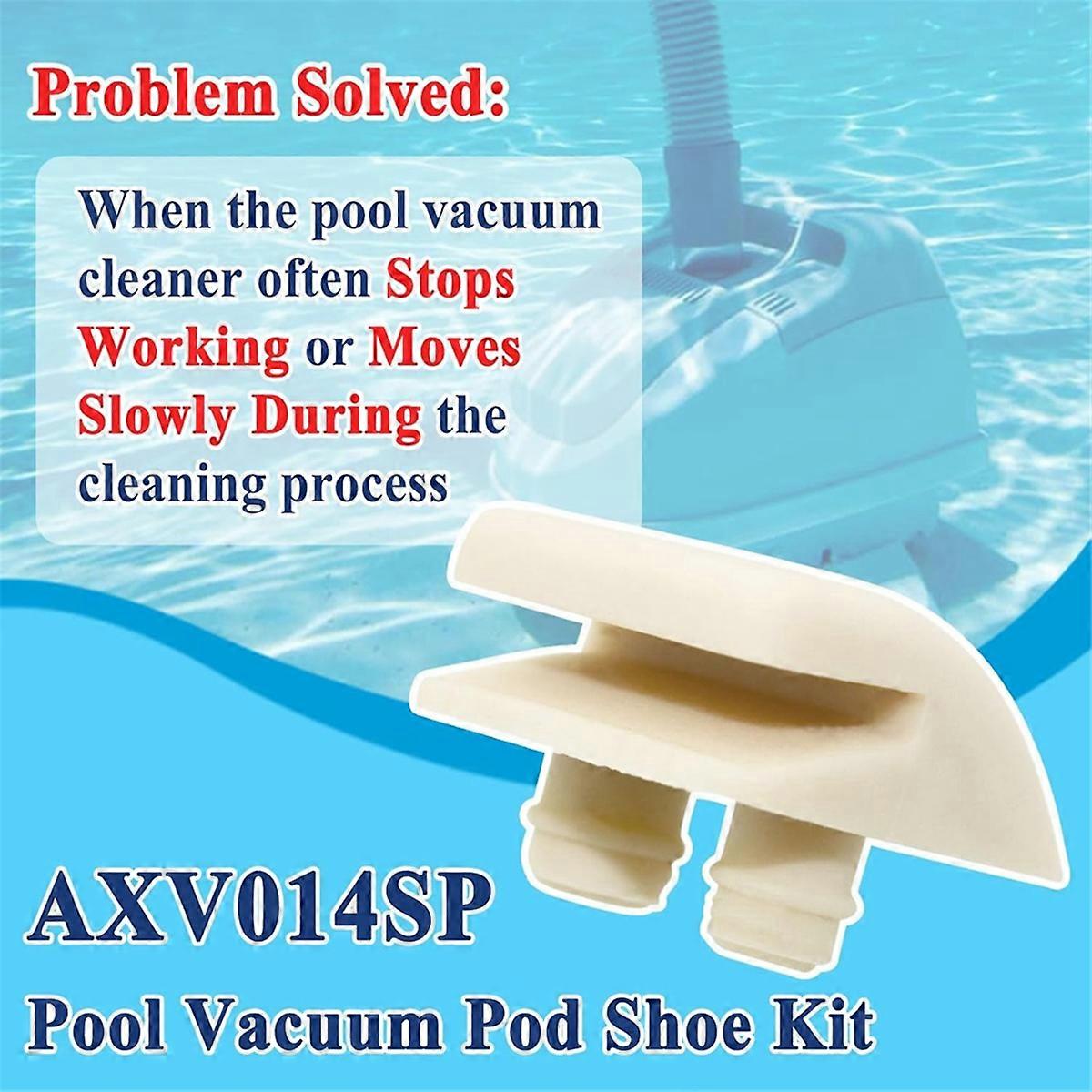 AXV014SP Pool Vacuum Pod Shoe Kit for Hayward AquaBug, Aqua Critter ...