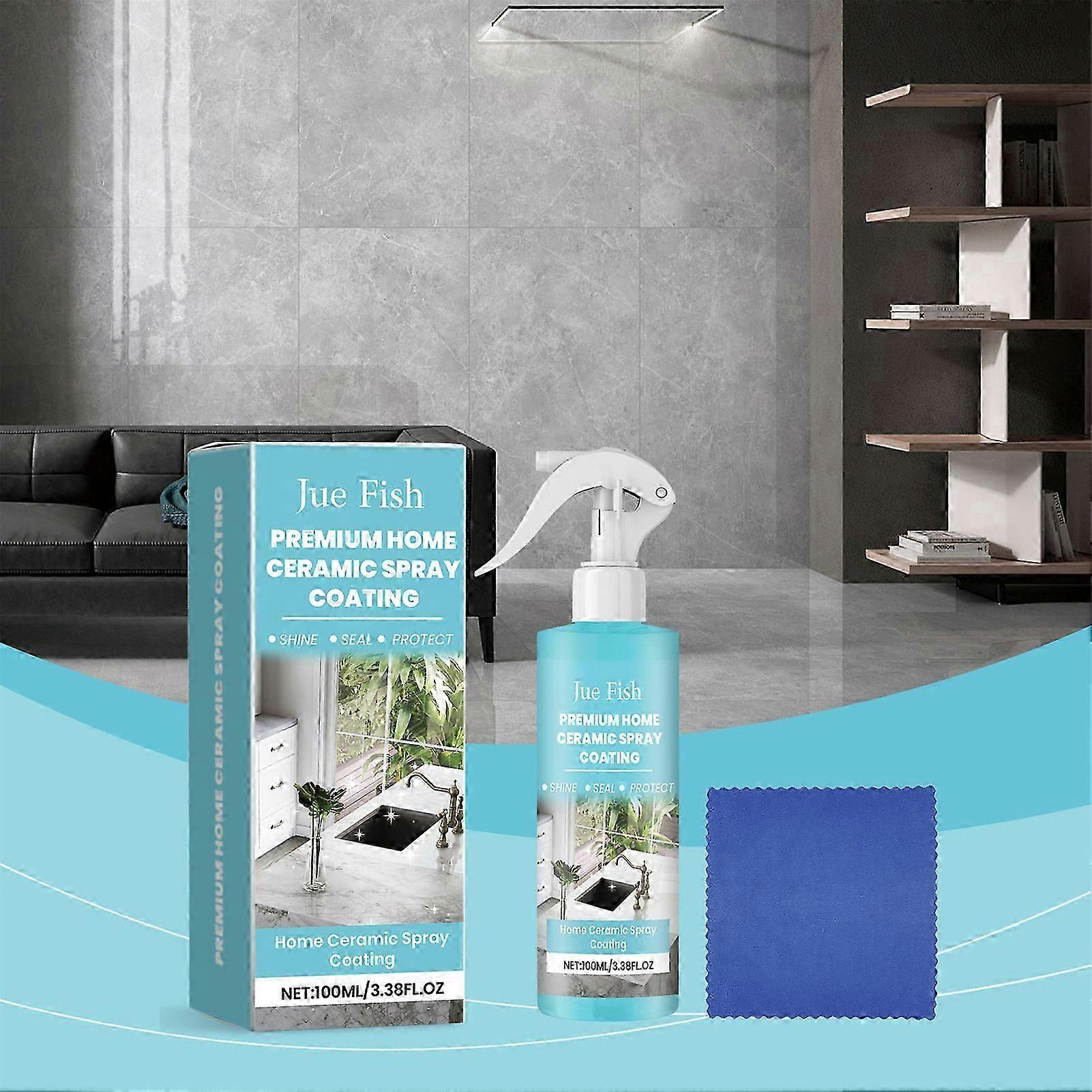 Home Ceramic Coating Spray Kit Seal & Protect Kitchen & Bath Surfaces ...