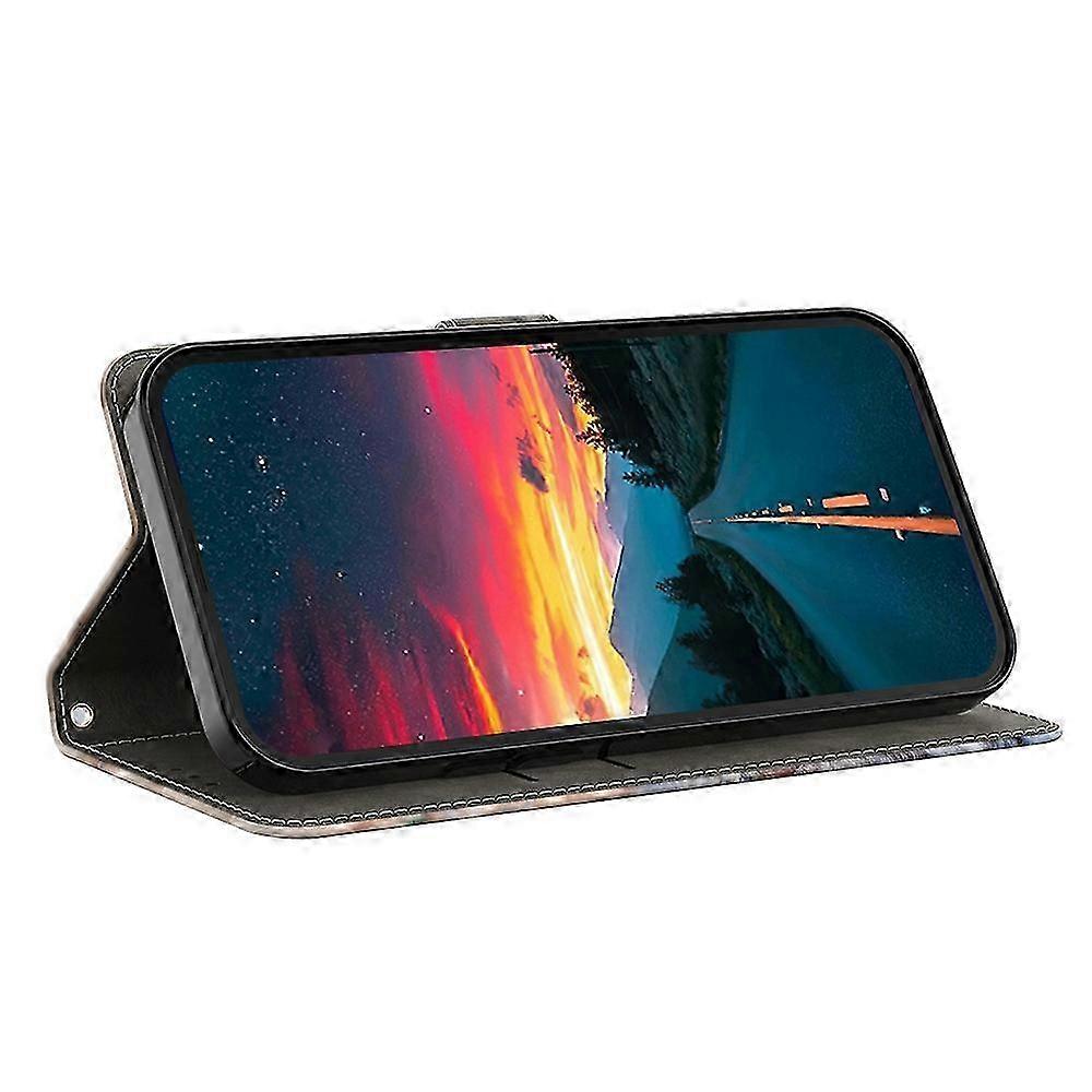 BINFEN COLOR BF18 Leather Case for Galaxy A26 5G with Card Slots Phone ...