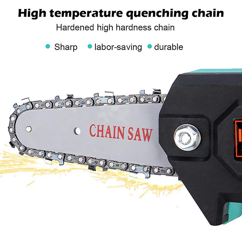 Mini Pruning Saw 4 Inch Rechargeable Garden Logging Chain Saw Hand-held ...