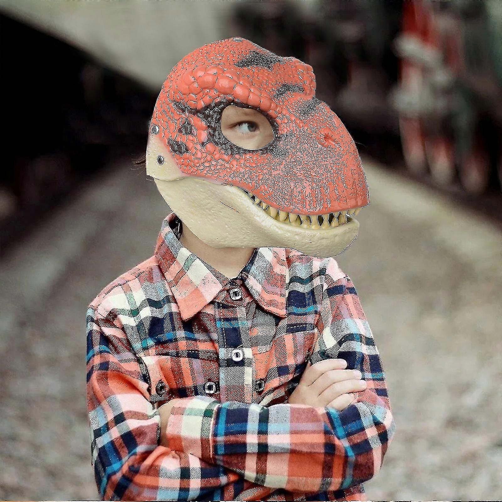 Dinosaur Mask Huvudbonader, jurassic World Dinosaur leksaker med ...