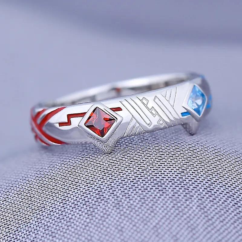 Anime Darling In The Franxx Ring Hiro Zero Two Cosplay Jewelry Prop ...