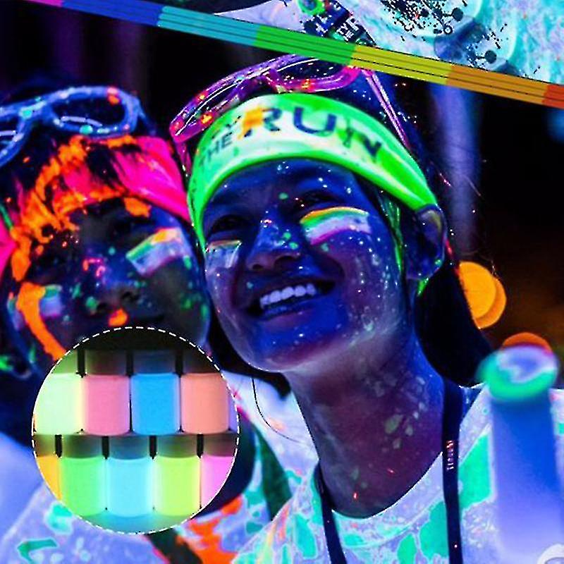 20g Glow In The Dark Paint Self-luminous Phosphorescent Glowing Paints ...