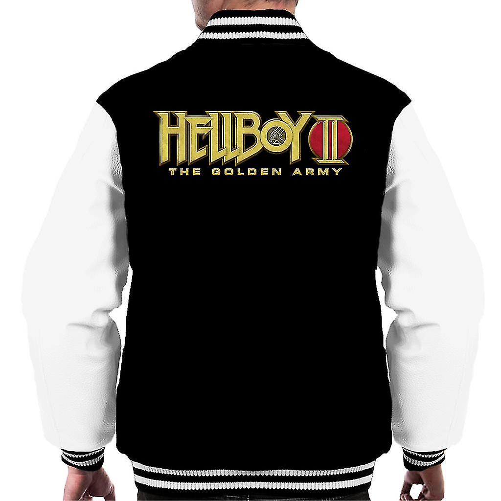 Hellboy II The Golden Army Logo Men's Varsity Jacket | Fruugo US