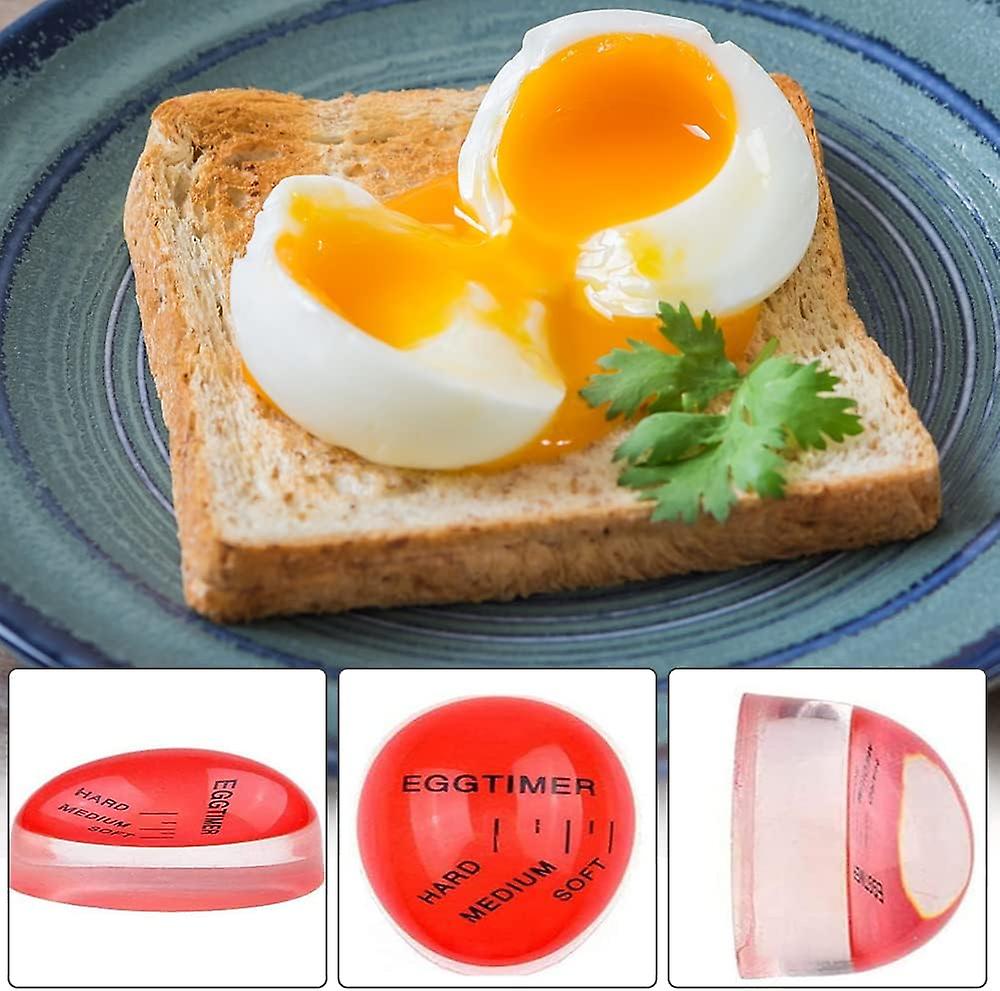Egg Timer, 4 Pieces Colour Change Egg Timer, Egg Boiler for 4 Hardness ...