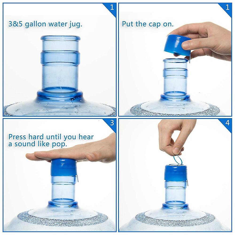 30 Pack Non-Spill Bottle Caps Anti Splash Bottle Caps Reusable for ...