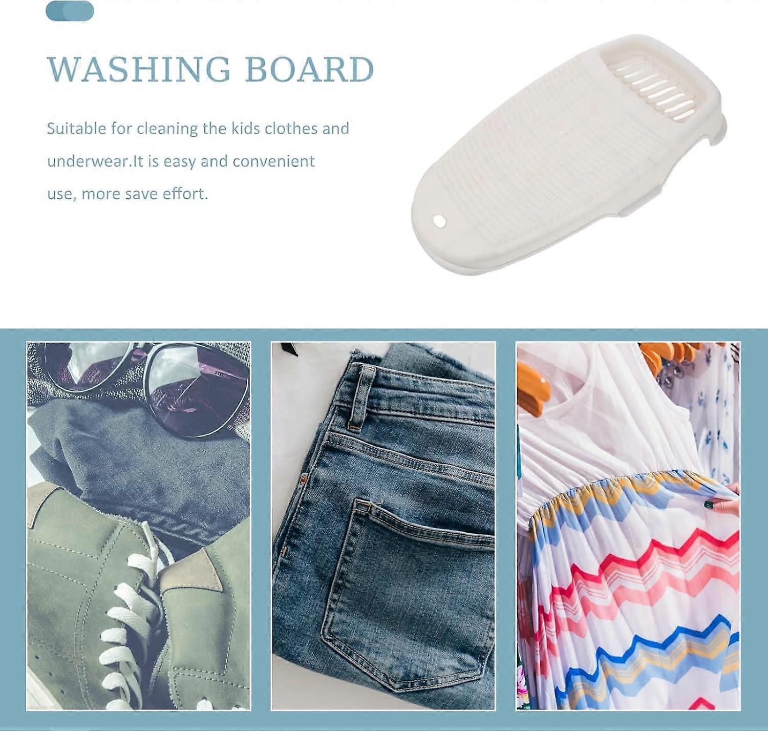 Portable Washer for Washboard for Hand Washing Clothes Laundry Board ...