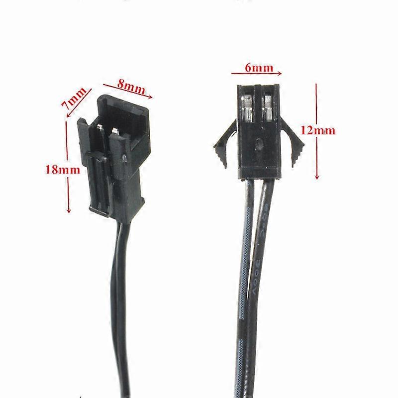 EL Wire Splitter Connectors Cable 1 To 2/3/4/5 Way LED Neon Light ...