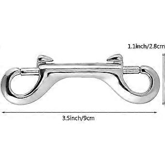 4 Pcs Double Ended Bolt Snap Hooks Double End Heavy Duty Trigger Snaps ...