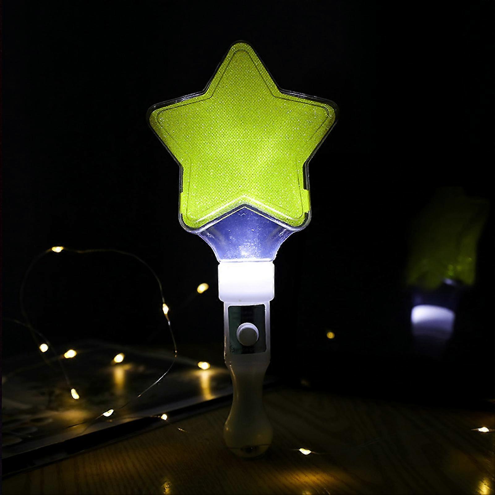 Cute Star Shaped Led Glow Stick Luminous Support Aid Rod Collection For ...