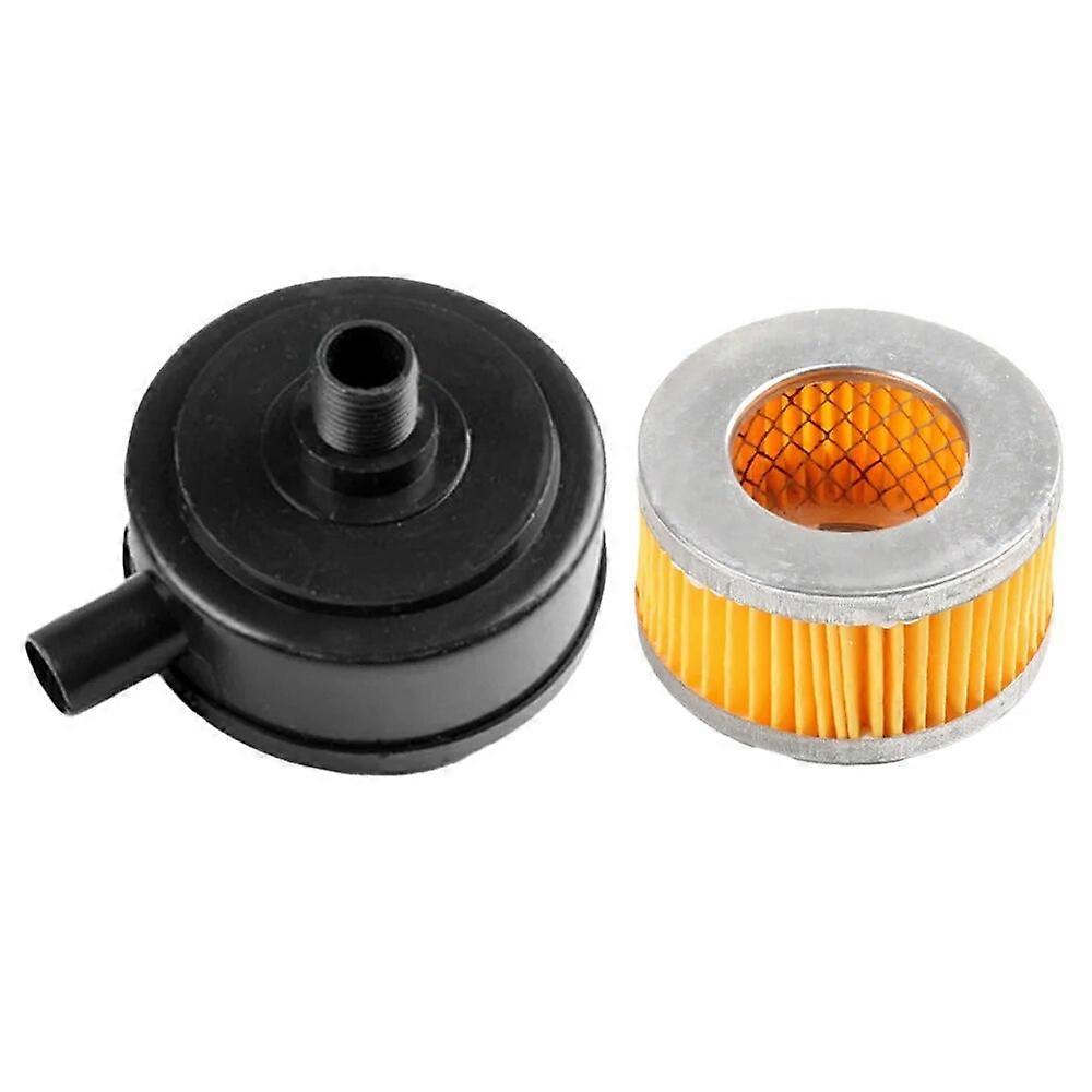 Air Compressor Silencer Muffler Noise Reducer With Filter Cartridge For ...