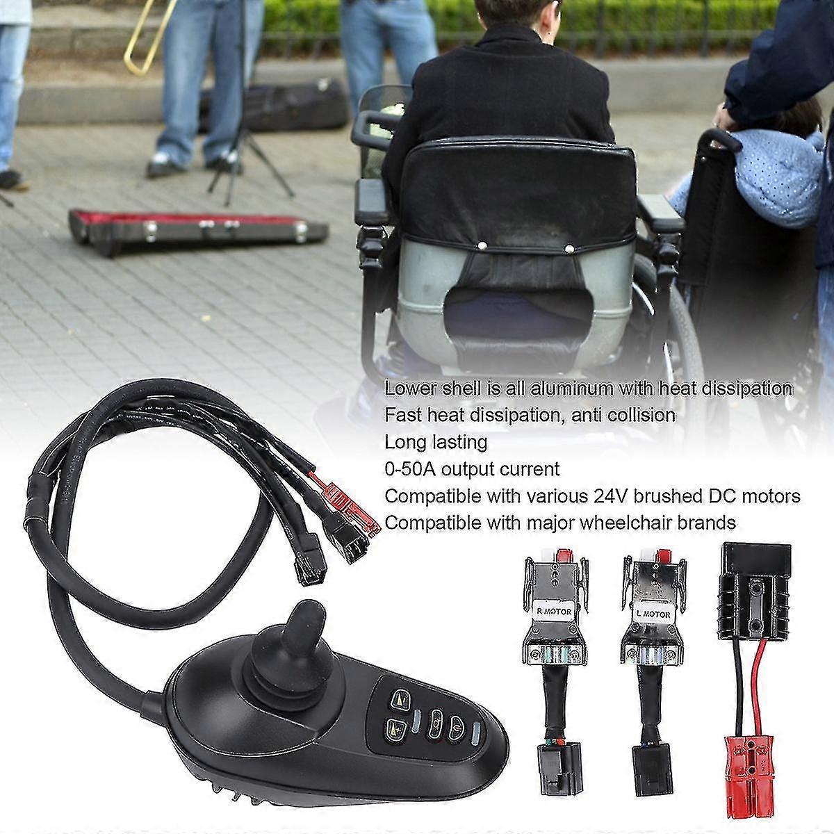 Electric Wheel Chair Joystick Controller Replacement Brushed 4p ...