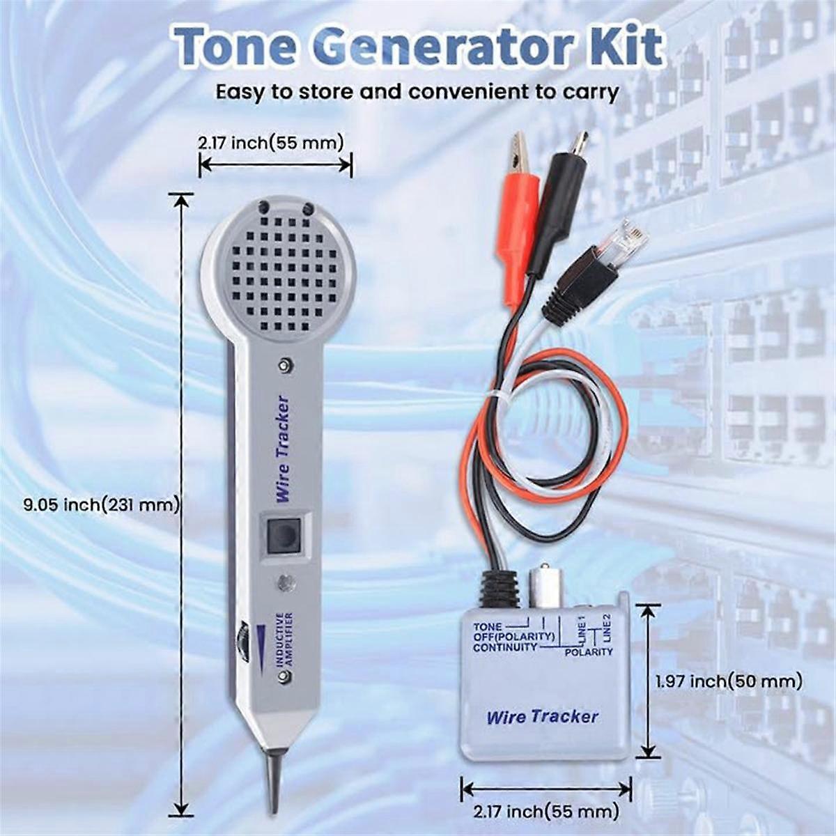 Tone Generator Kit, Wire Tracer Circuit Tester, 200EP High Accuracy ...