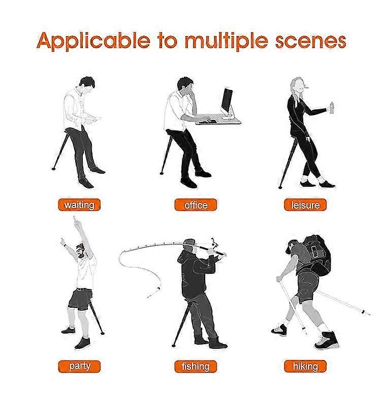 Portable Telescopic Stool Folding Chairs Travel Stool For Outdoor ...