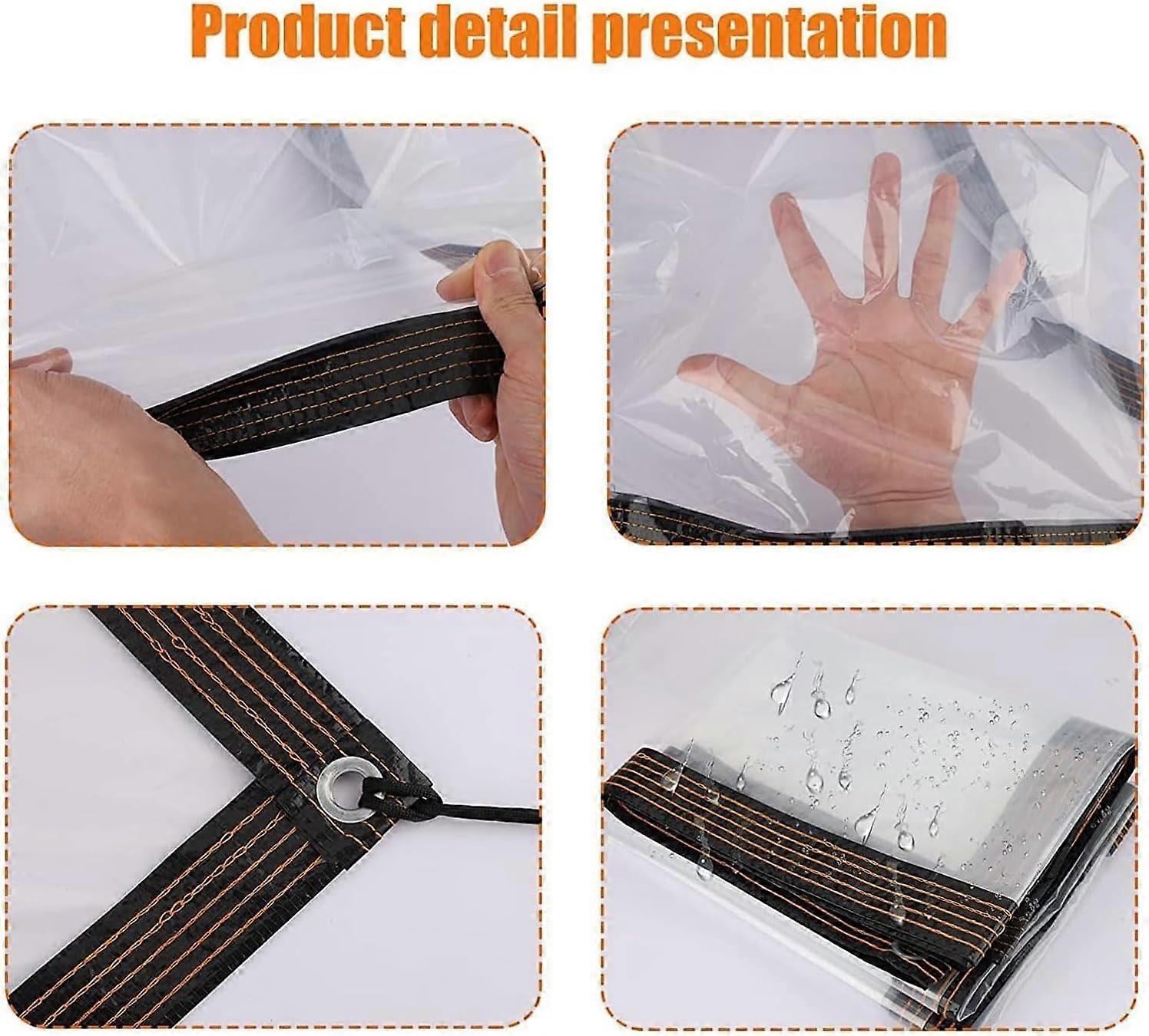 Transparent Tarpaulin for Outdoor Use, Transparent Tarpaulin, Rain ...